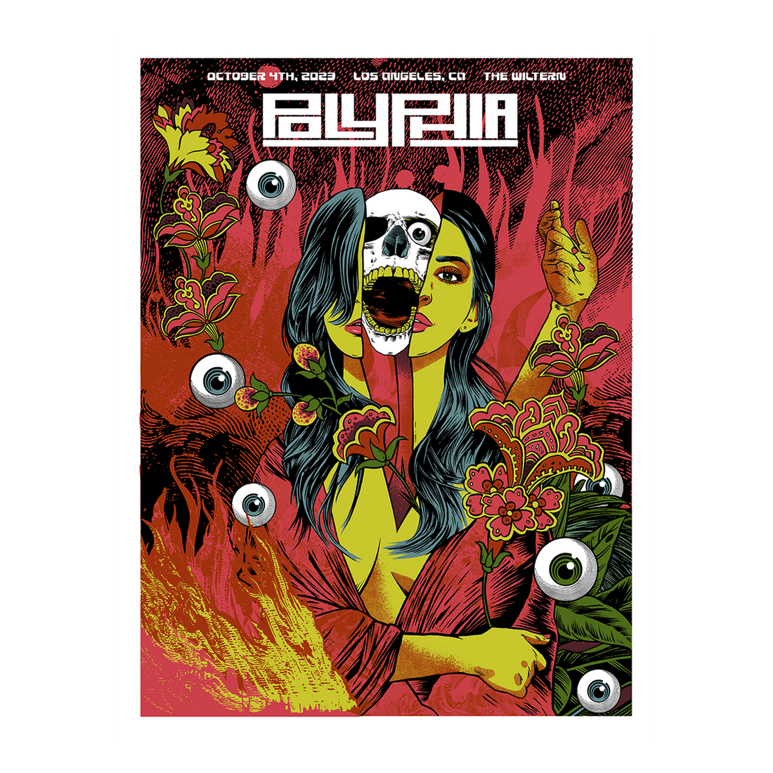 Los Angeles, CA - 10/4 Show Poster – Polyphia